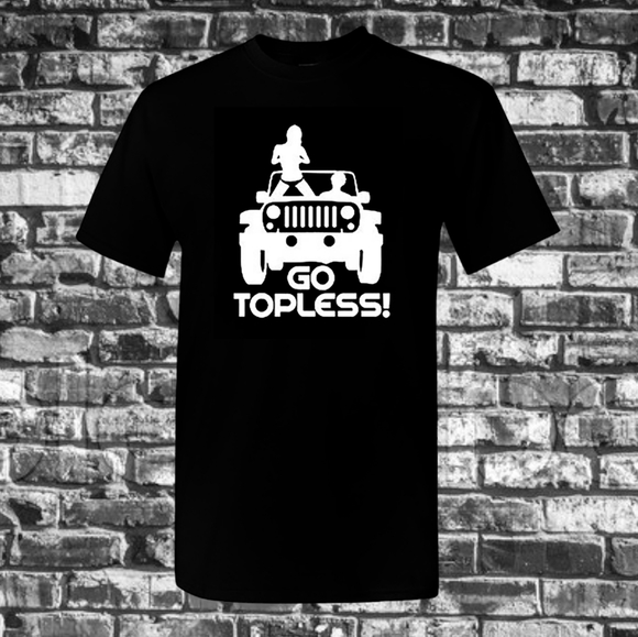 Shirts | Adult Humor Jeep Go Topless Tshirt Plus Size | Poshmark